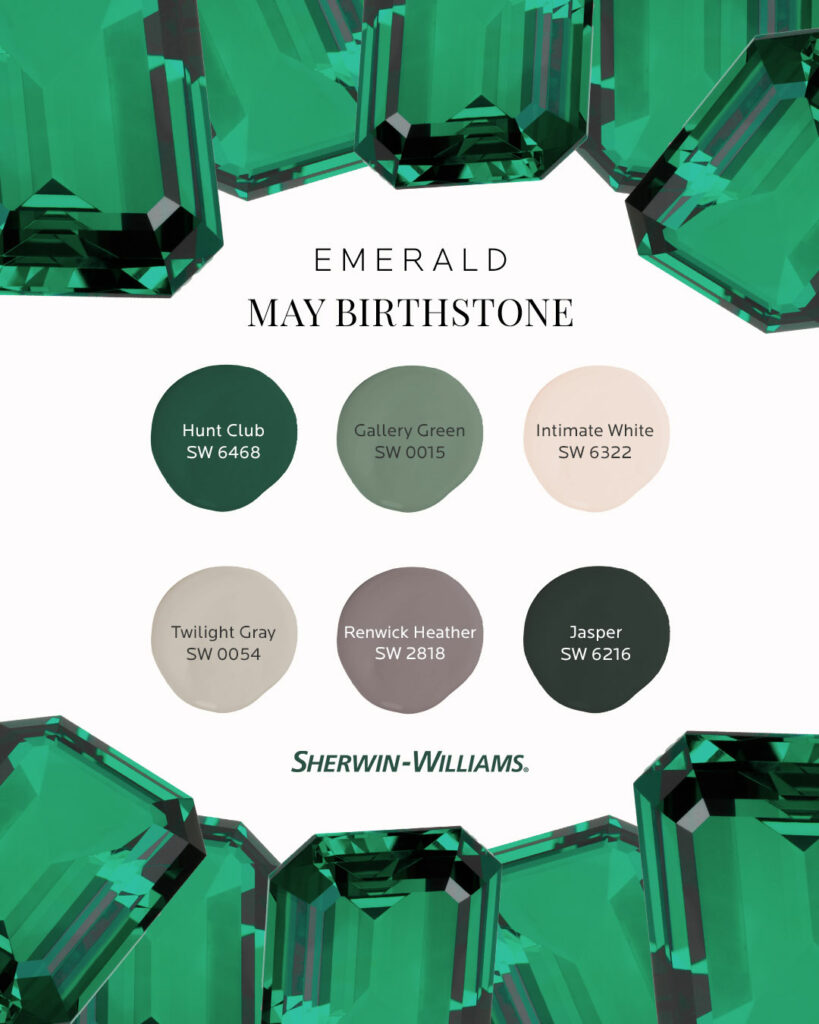 Birthstone-Inspired Paint Palettes | Unique Interior Color Ideas by ...
