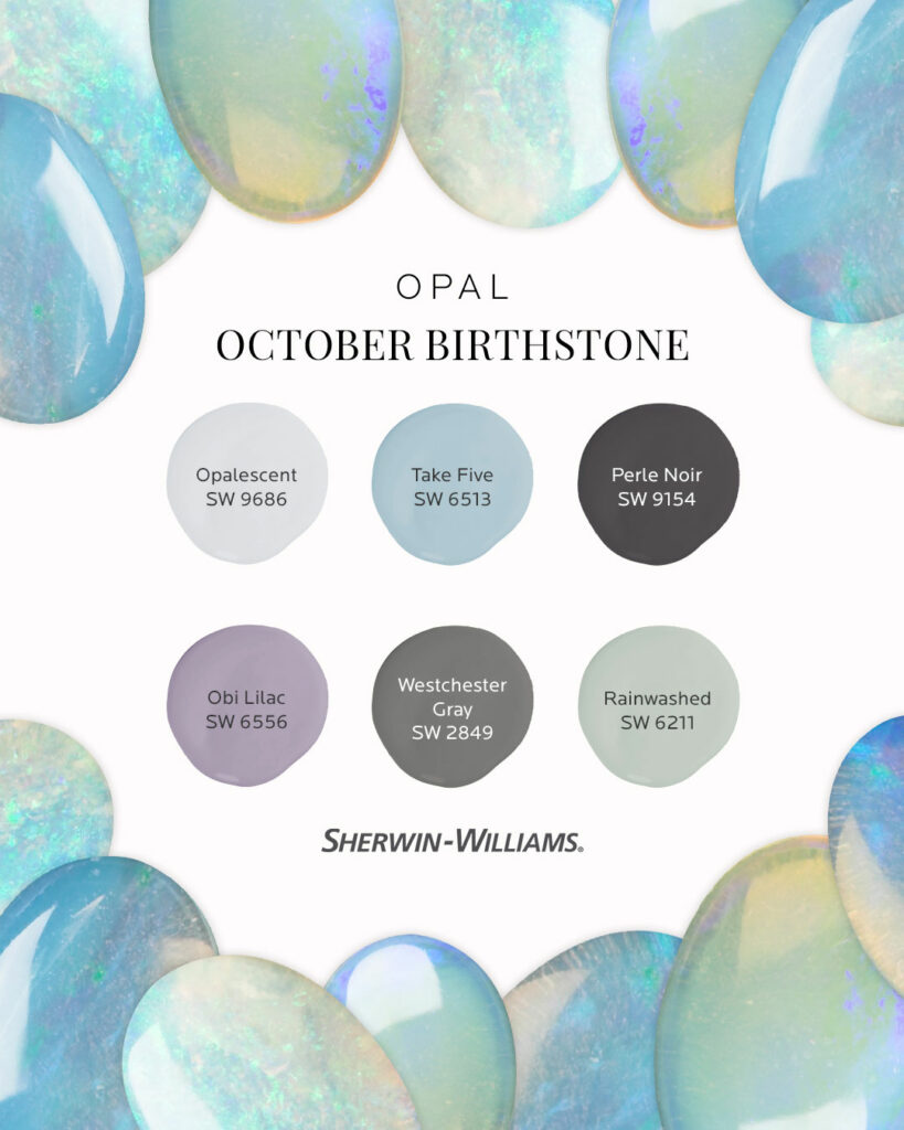 Birthstone-Inspired Paint Palettes | Unique Interior Color Ideas by ...