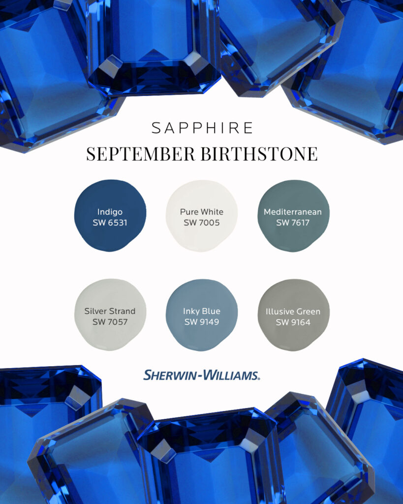 Birthstone-Inspired Paint Palettes | Unique Interior Color Ideas by ...
